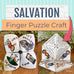 Salvation Finger Puzzle Origami Bible Craft – Kids Bible Teacher