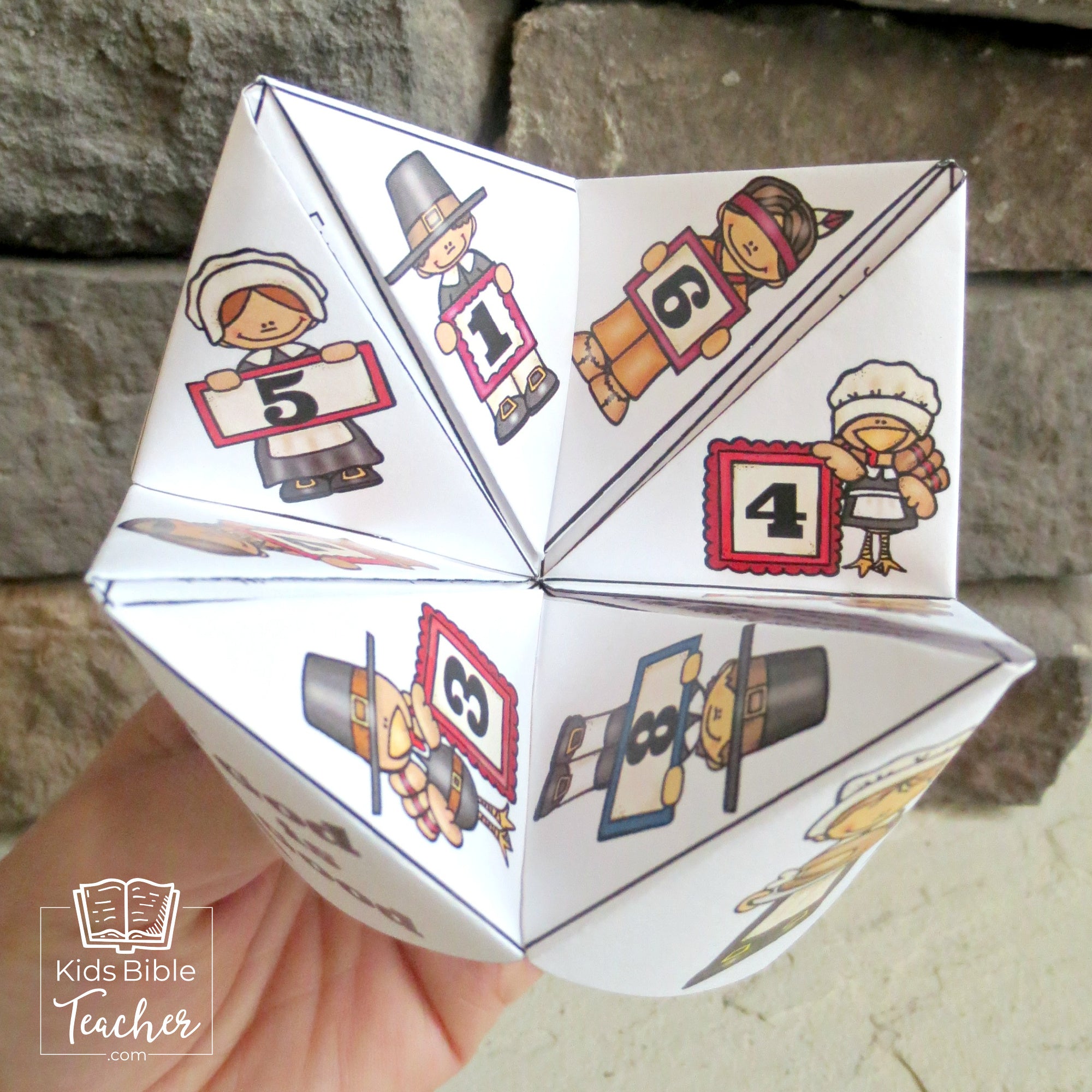 Thanksgiving Finger Puzzle Craft – Kids Bible Teacher
