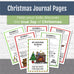 December Journal Pages with Bible Verses - Christmas Journal Pages for ...