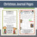 December Journal Pages with Bible Verses - Christmas Journal Pages for ...