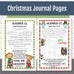 December Journal Pages with Bible Verses - Christmas Journal Pages for ...