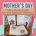 Generic Mother's Day Mini Book Craft with Bible Verses – Kids Bible Teacher