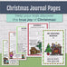 December Journal Pages with Bible Verses - Christmas Journal Pages for ...